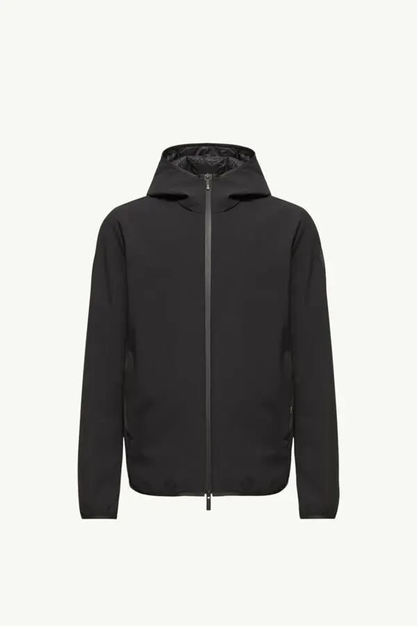 Moncler Ciampolin Hooded Down Jacket - Black