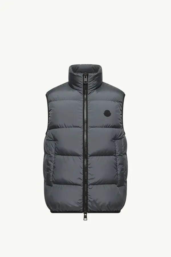Moncler Gabas Down Vest - Grey