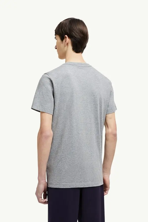 Moncler Logo Patch Cotton T-shirt