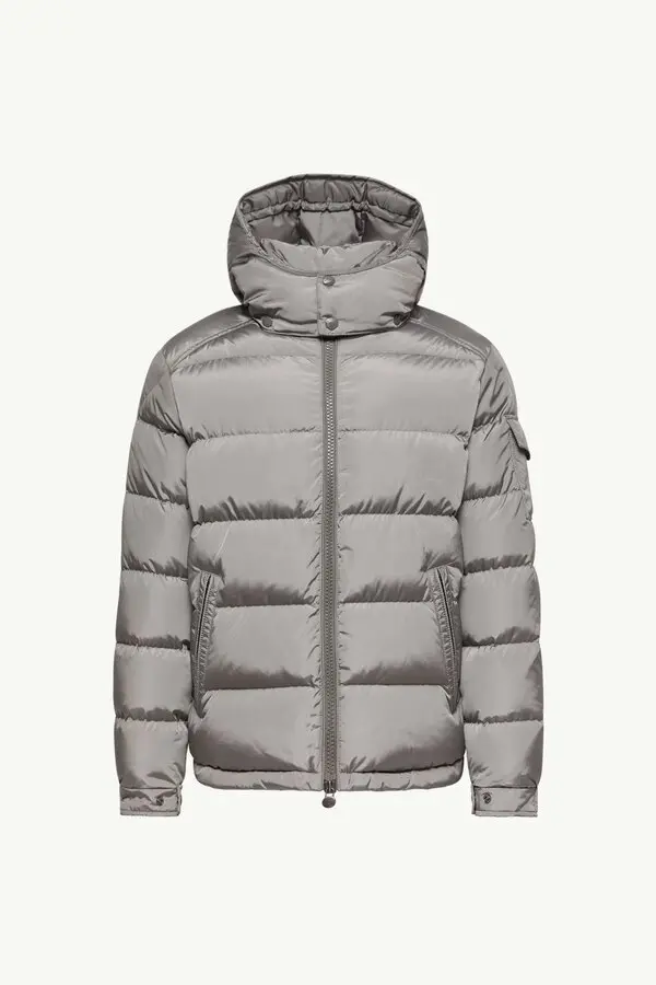 Moncler Maya Matte Short Down Jacket - Grey