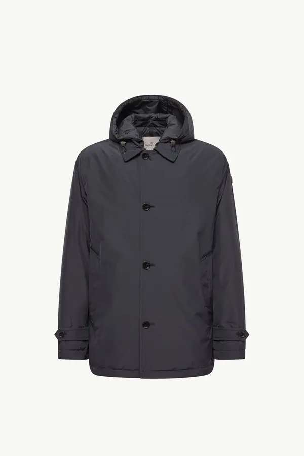 Moncler Evrine Hooded Down Parka - Blue