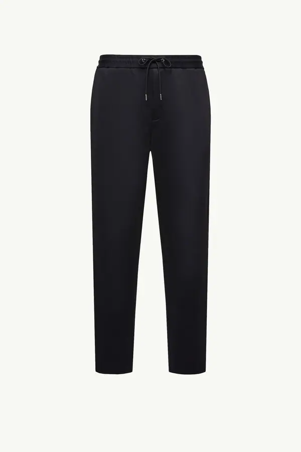 Moncler Logo Jogging Trousers - Black