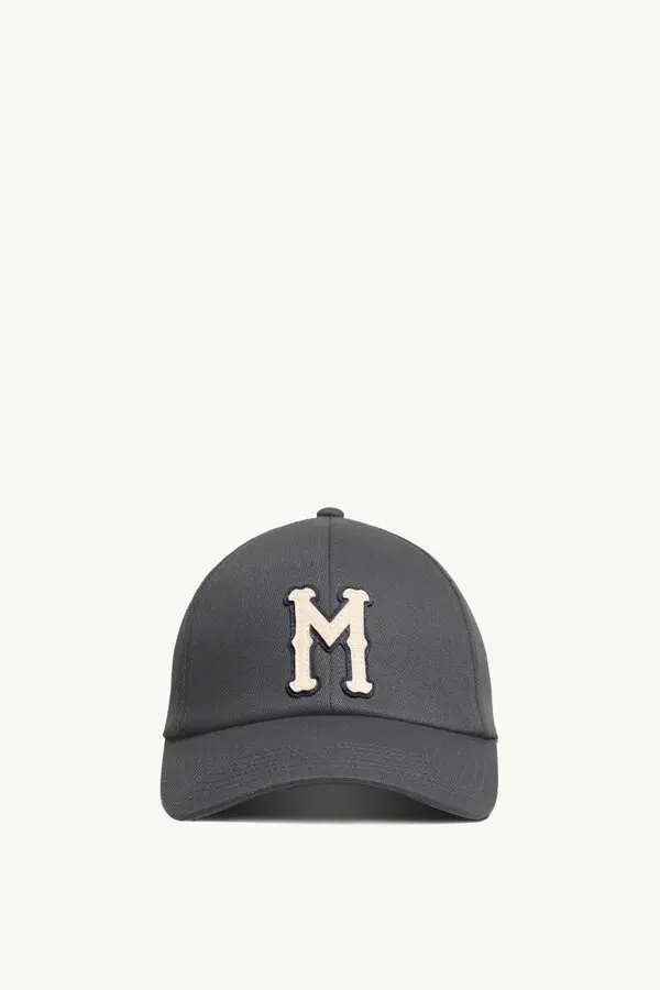 Moncler Cotton Gabardine Baseball Cap