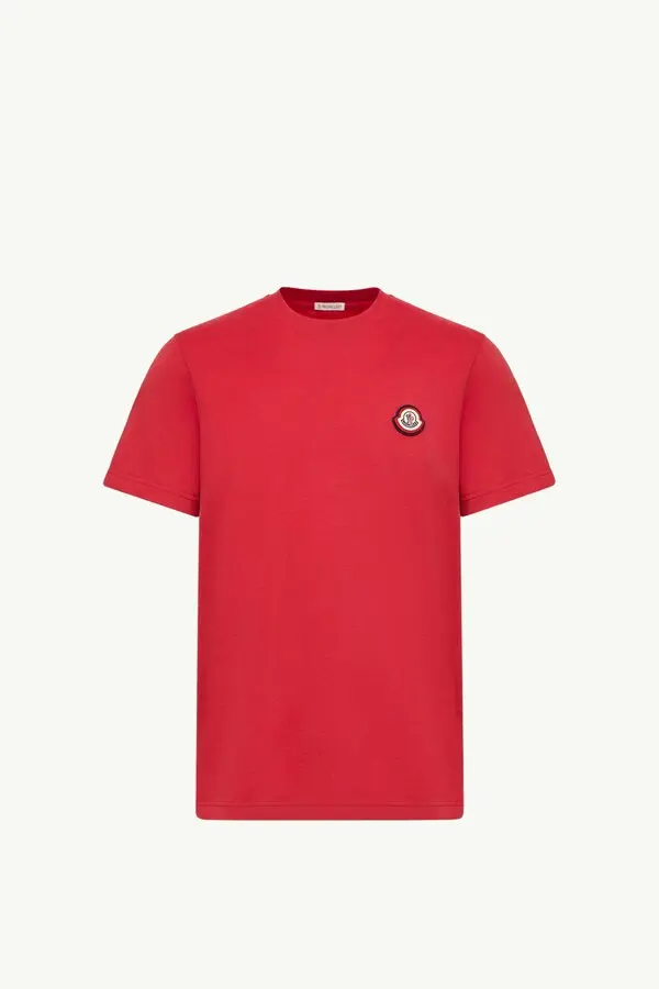 Moncler Logo Cotton Jersey T-shirt