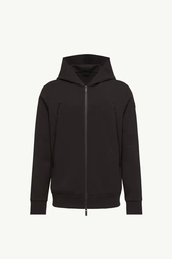 Moncler Cotton Blend Zip-up Hoodie