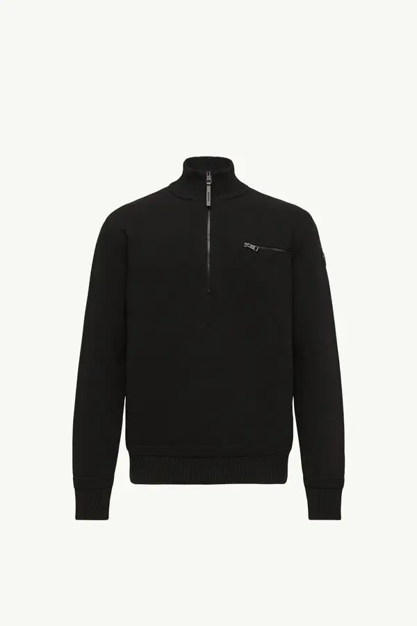 Moncler Wool & Cashmere Blend Turtleneck Sweater