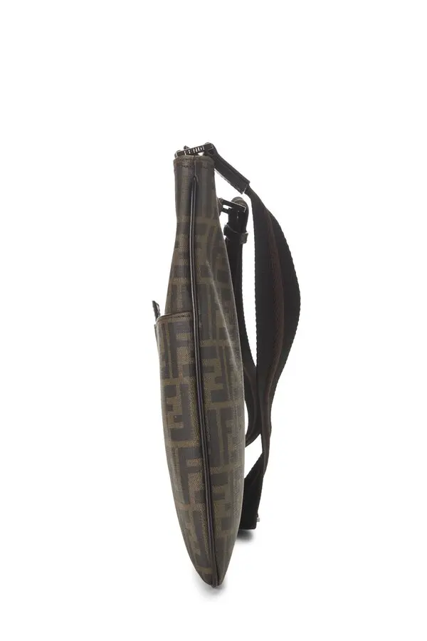 Fendi Zucca Coated Flat Messenger