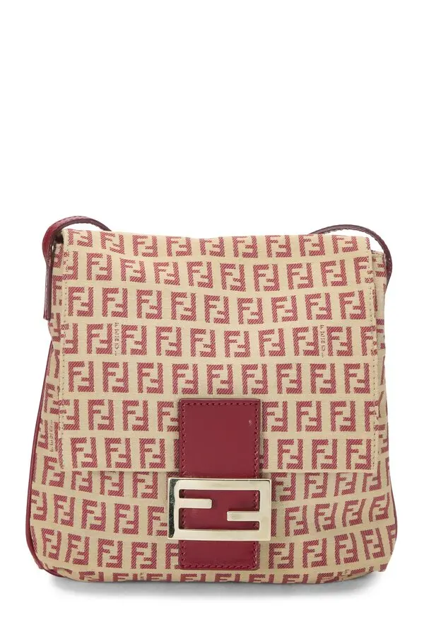 Fendi Zucchino Canvas Crossbody Bag