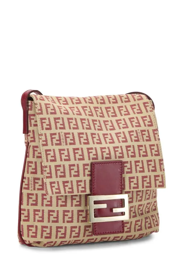Fendi Zucchino Canvas Crossbody Bag