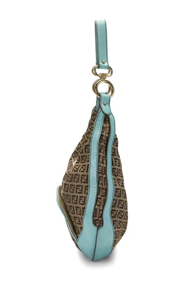 Fendi Zucca Canvas Chef Hobo Bag