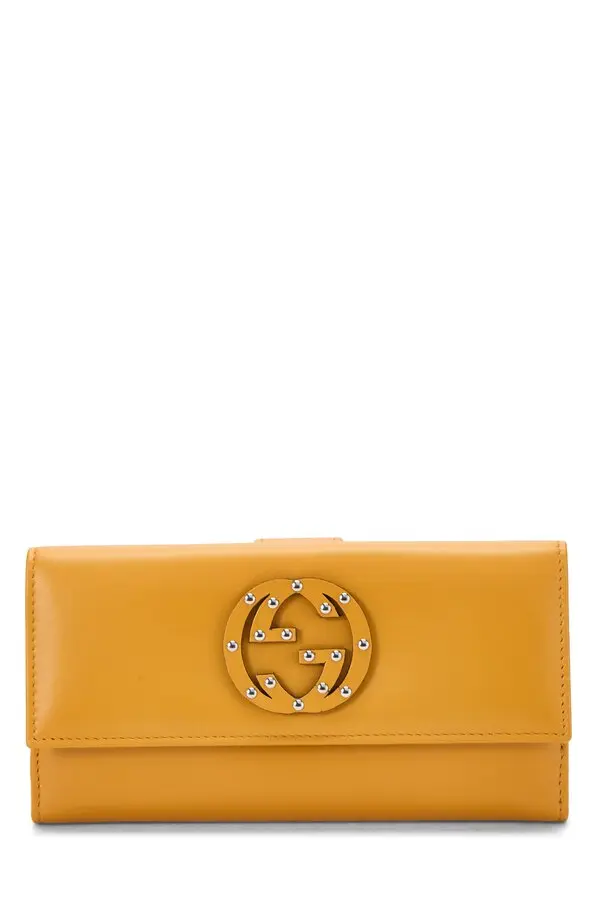 Gucci Studded Soho Continental Wallet