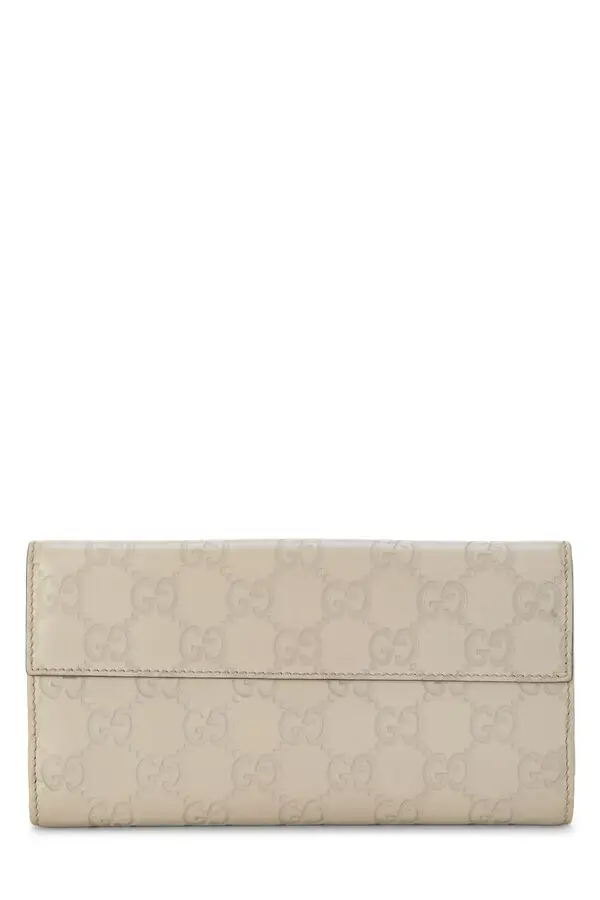 Gucci Ssima Heart Continental Wallet