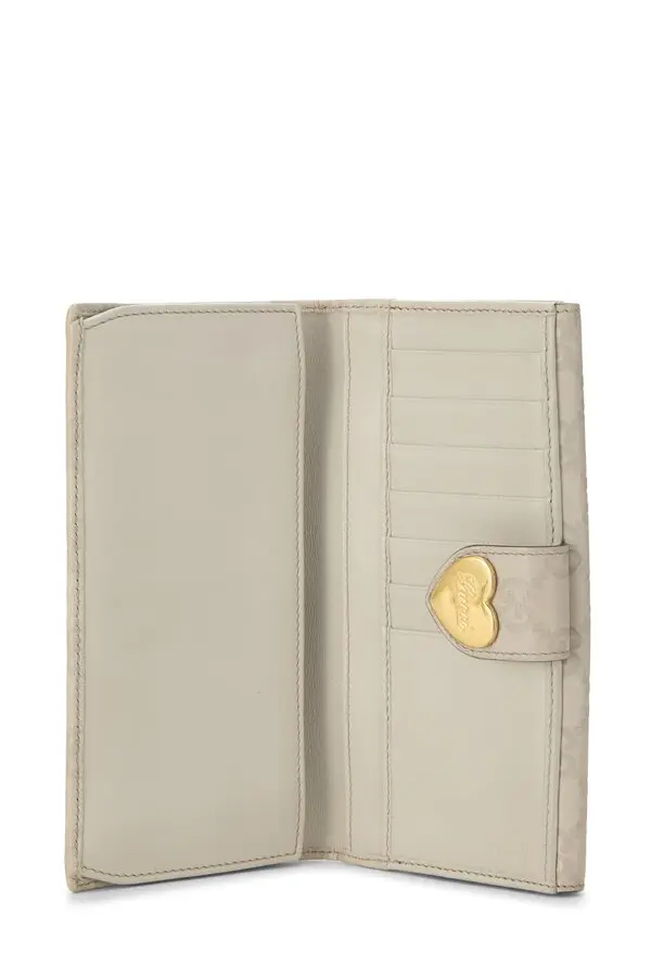 Gucci Ssima Heart Continental Wallet