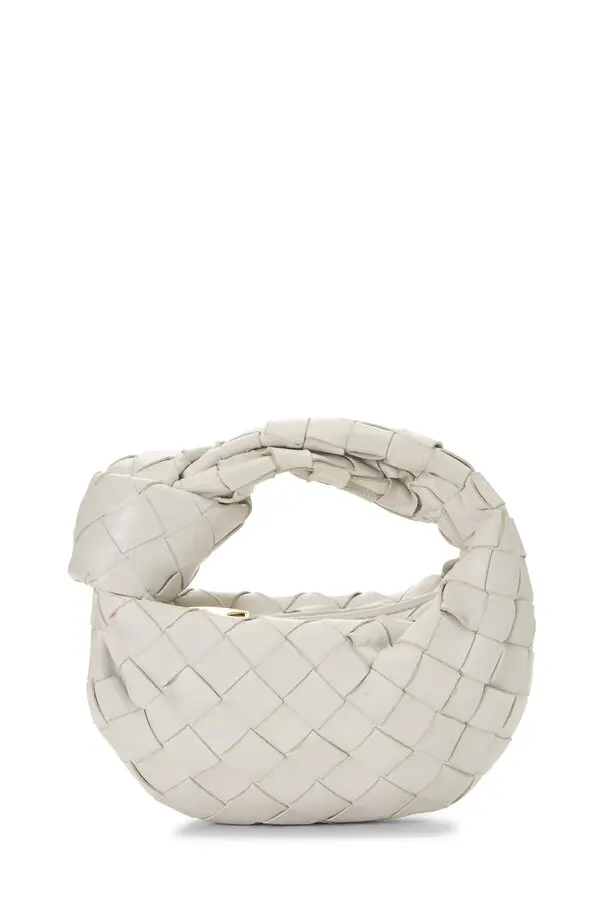 Bottega Veneta Intrecciato Candy Jodie - White