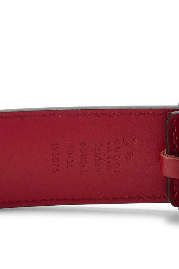 Gucci Interlocking Logo Belt