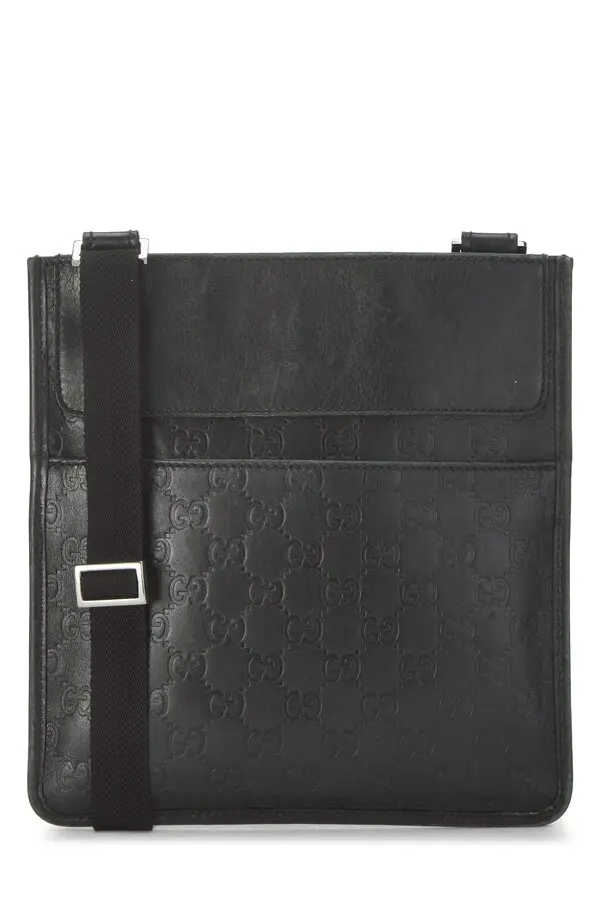 Gucci Ssima Pocket Flat Messenger
