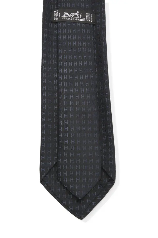Hermès Logo H Tie