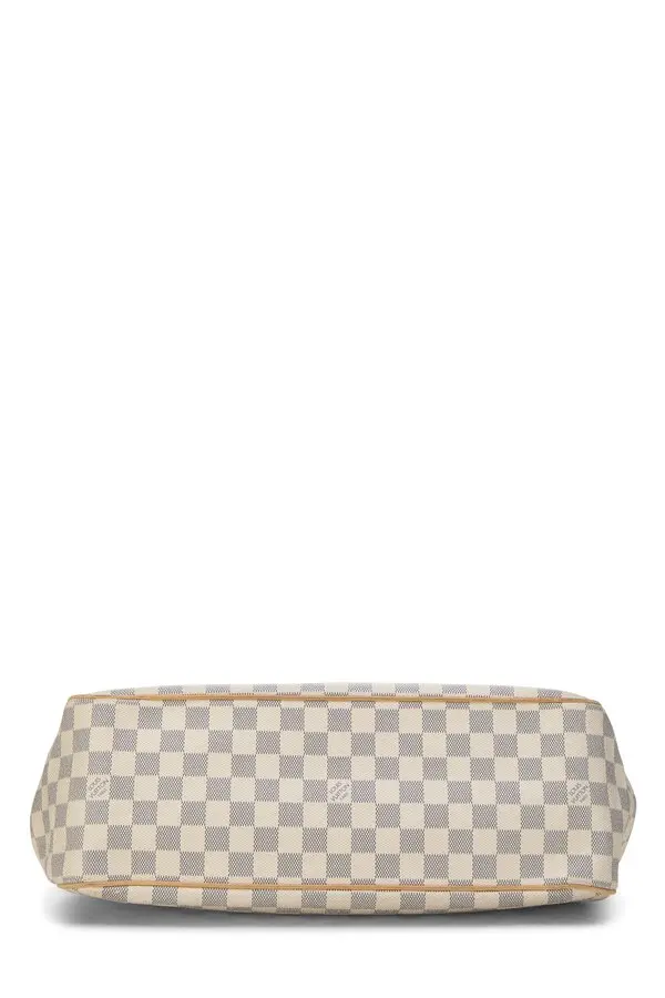 LOUIS VUITTON Damier Azur Batignolles Horizontal Special Order Tote - Brown