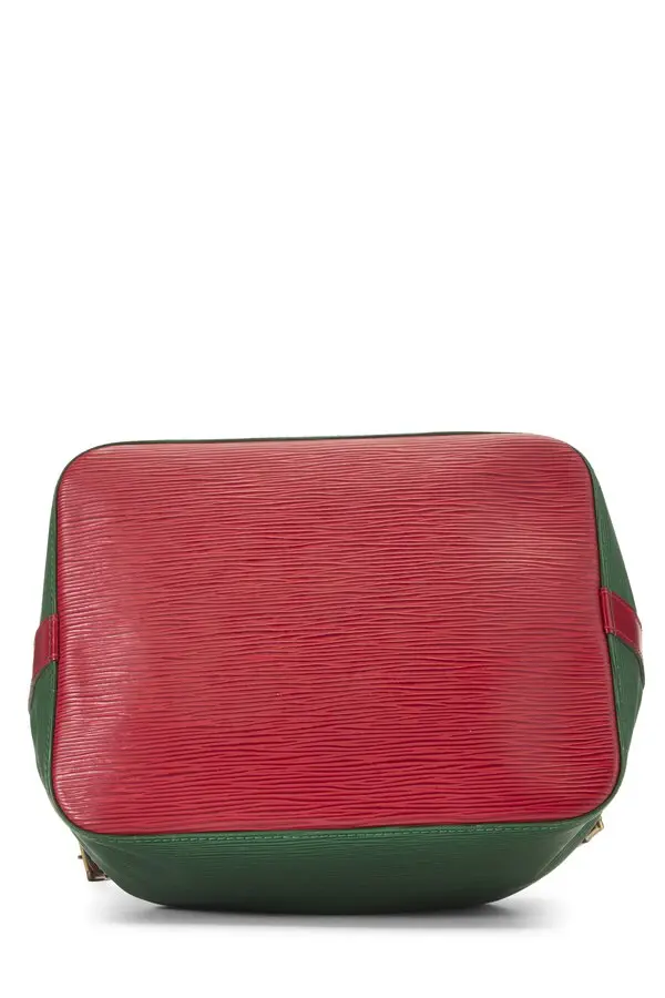 LOUIS VUITTON Bicolor Borneo Green & Red Epi No