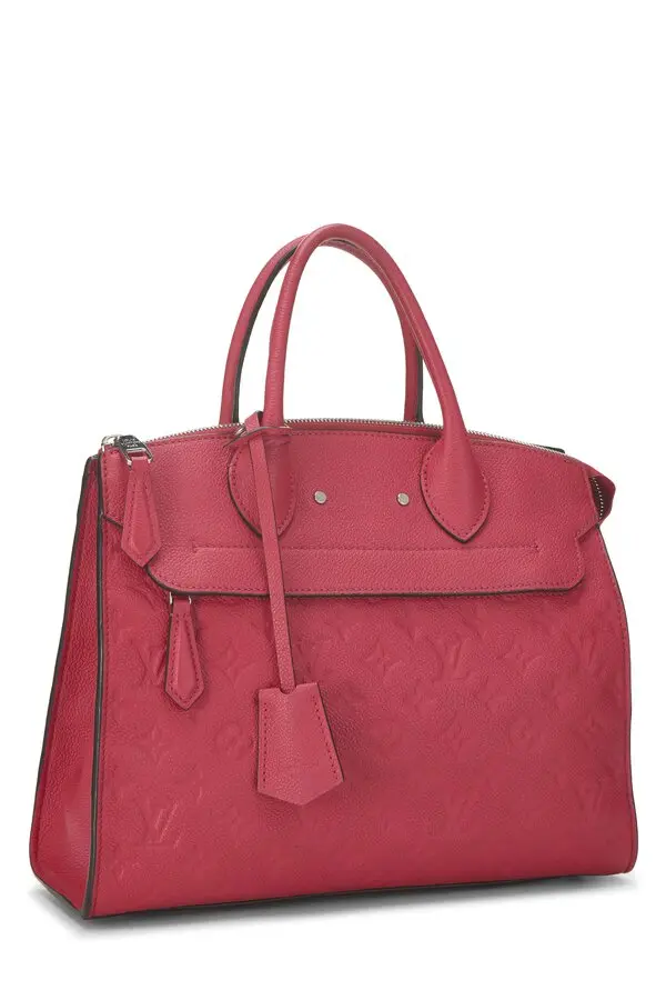LOUIS VUITTON Orient Monogram Empreinte Pont Neuf - Pink