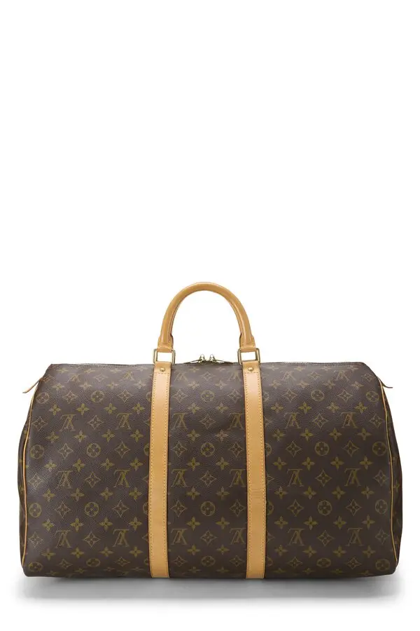 LOUIS VUITTON Monogram Keepall Bag 50