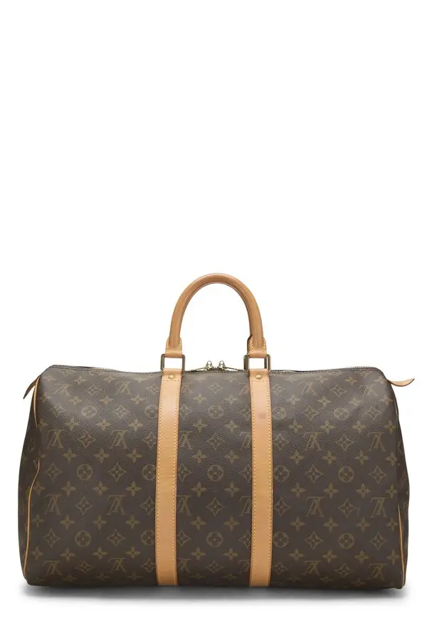 LOUIS VUITTON Monogram Keepall Bag 45