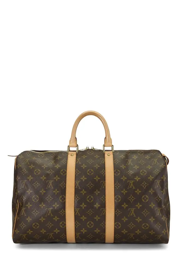 LOUIS VUITTON Monogram Keepall 45 Duffle Bag
