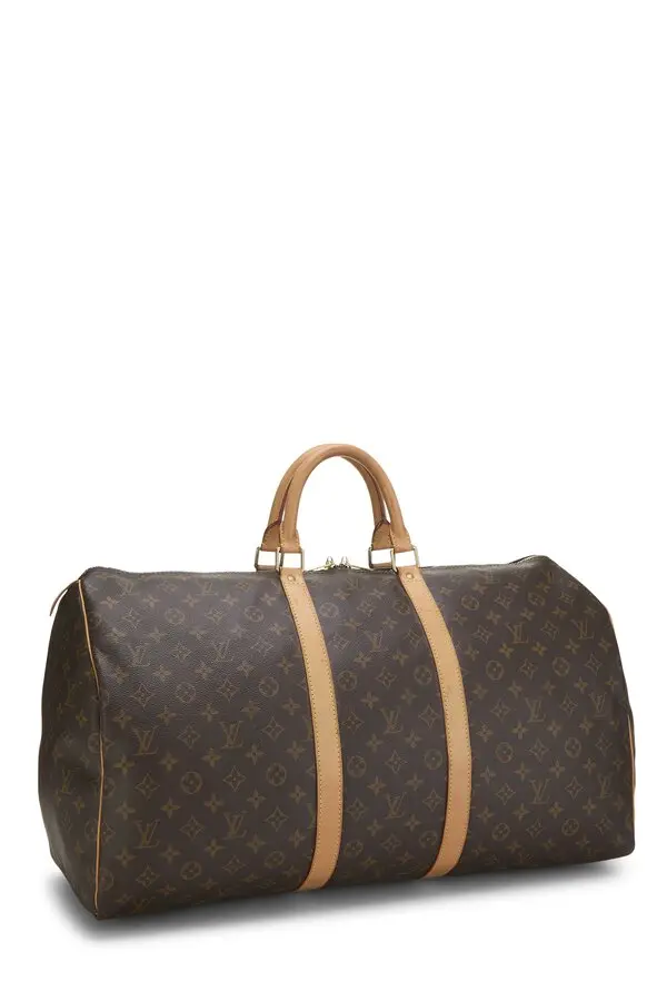 LOUIS VUITTON Monogram Keepall Bag 55