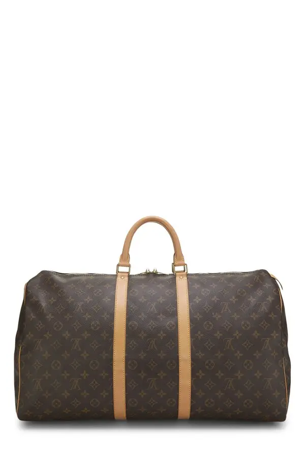 LOUIS VUITTON Monogram Keepall Bag 55