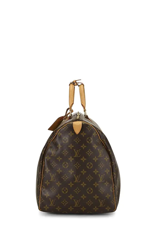 LOUIS VUITTON Monogram Keepall 55 Duffle Bag