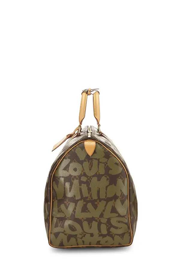 LOUIS VUITTON Stephen Sprouse X Monogram Graffiti Keepall 50 Bag