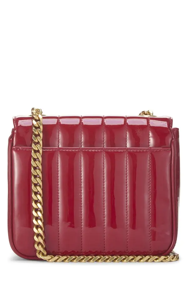 Saint Laurent Quilted Patent Vicky Crossbody