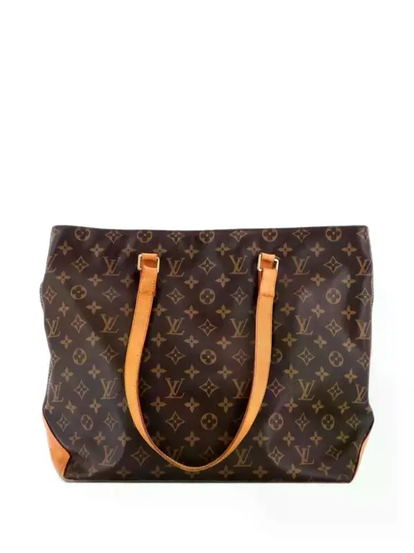 LOUIS VUITTON Cabas Mezzo Monogram Canvas Tote Bag