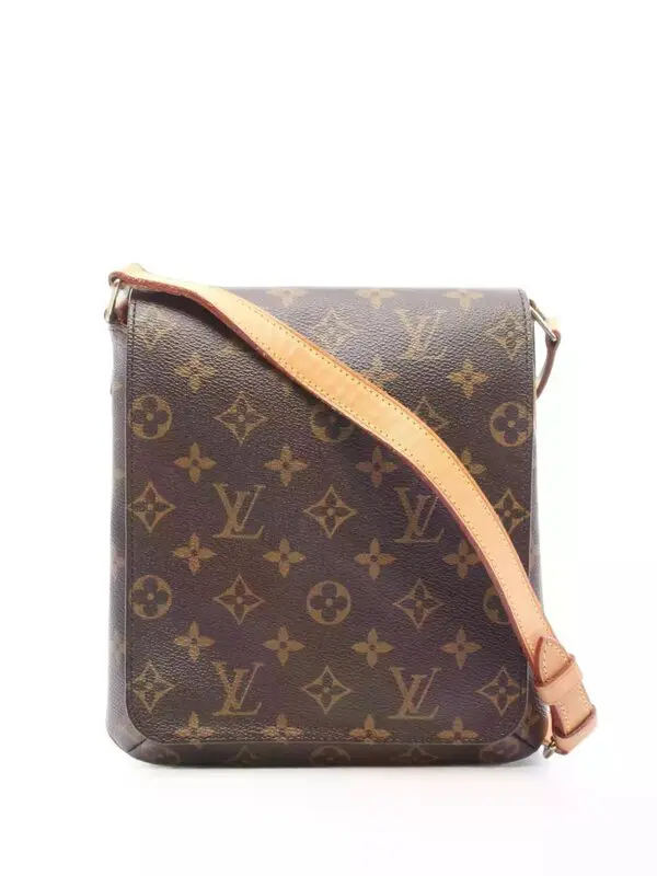 LOUIS VUITTON 2004 Monogram Musette Salsa Pm Long Strap Crossbody Bag