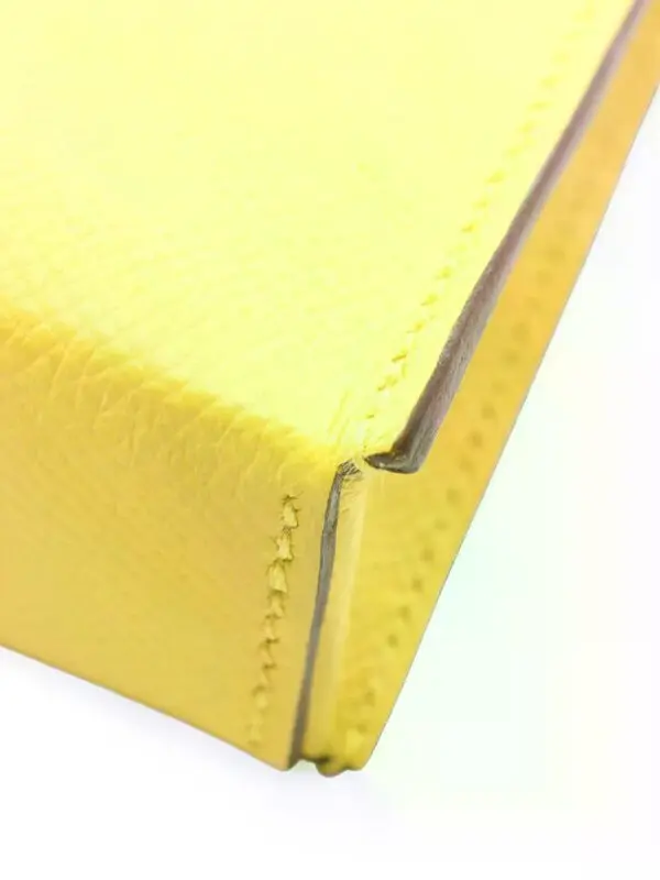 Hermès 2023 Epsom Hermesnap Wallet On Strap Crossbody Bag - Yellow