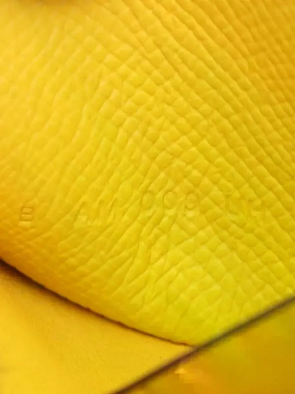 Hermès 2023 Epsom Hermesnap Wallet On Strap Crossbody Bag - Yellow