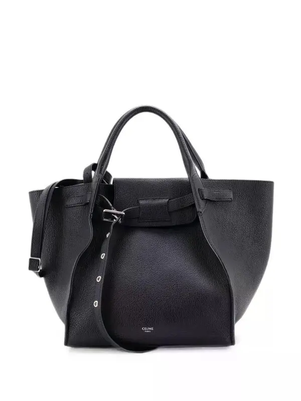Celine Big Bag Grained Calfskin Small Satchel