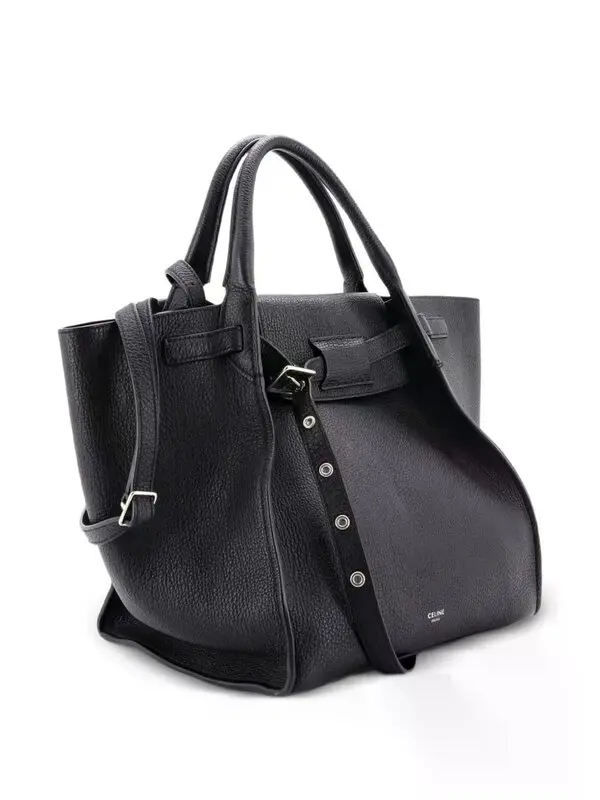 Celine Grained Calfskin Satchel