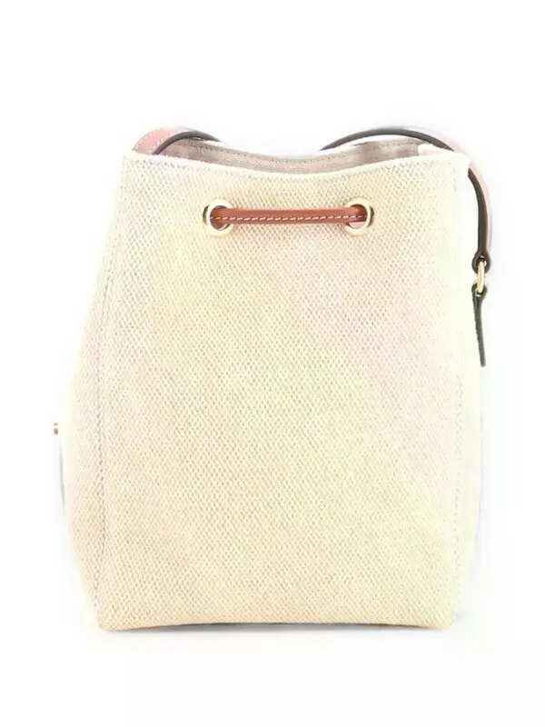 Celine Cailor Canvas Micro Bucket Bag