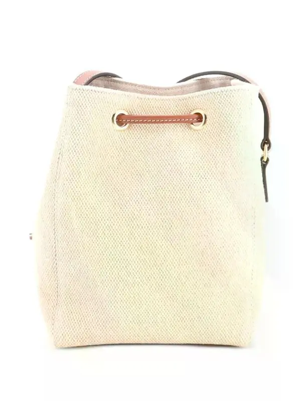Celine Canvas Micro Bucket Bag