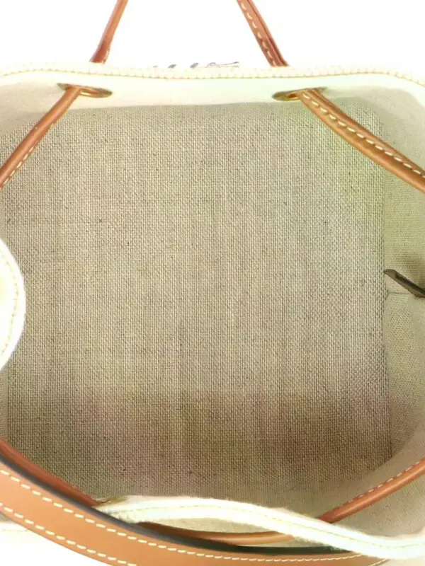 Celine Canvas Micro Bucket Bag