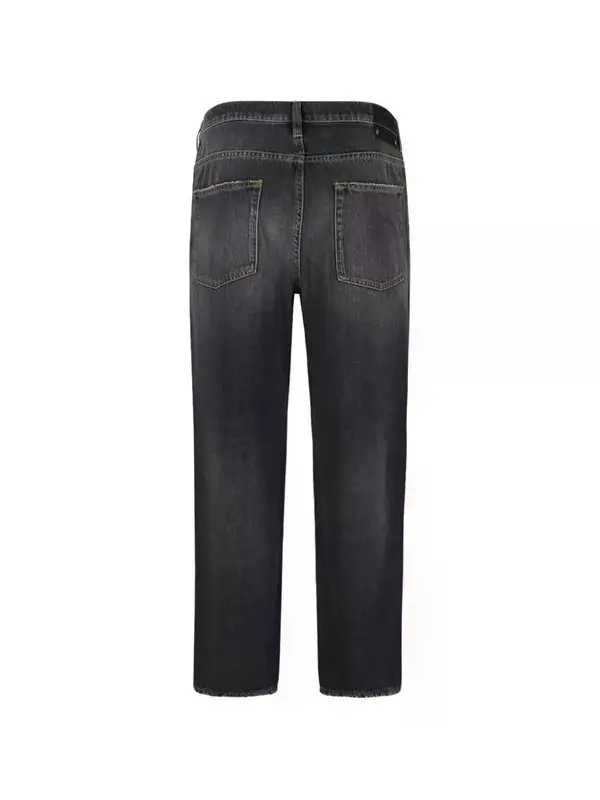 GOLDEN GOOSE Distressed Logo-patch Jeans