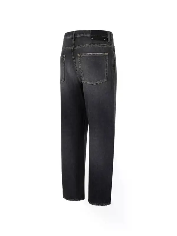 GOLDEN GOOSE Distressed Logo-patch Jeans
