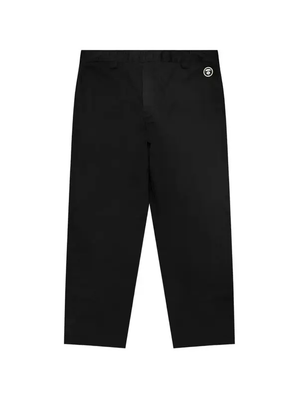 AAPE BY *A BATHING APE Woven Moonface Logo Pants