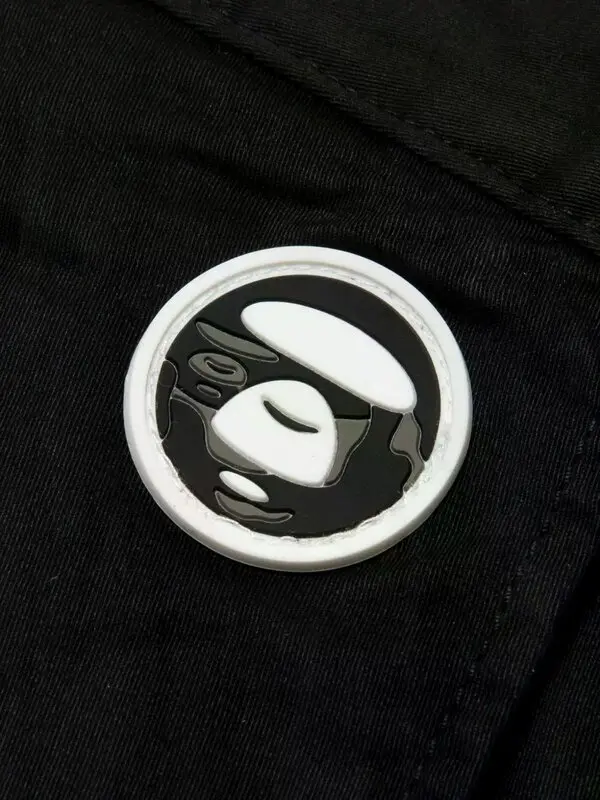 AAPE BY *A BATHING APE Woven Moonface Logo Pants