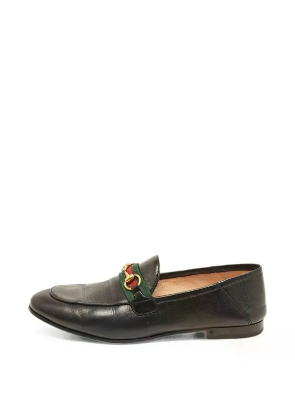 Gucci Jordaan Horsebit Loafers - Black