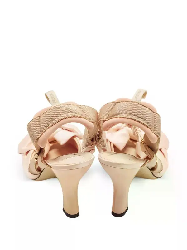 Fendi Colibri Bow-detail Heeled Pumps