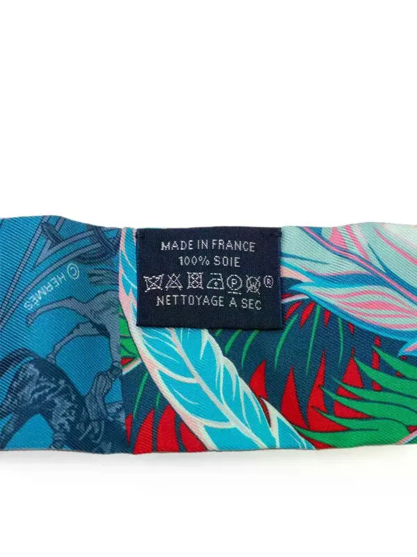 Hermès 2010-2026 Cheval Phoenix Silk Twilly Scarf Scarves