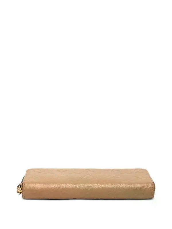 LOUIS VUITTON 2017 Monogram Empreinte Zippy Wallet Long Wallets