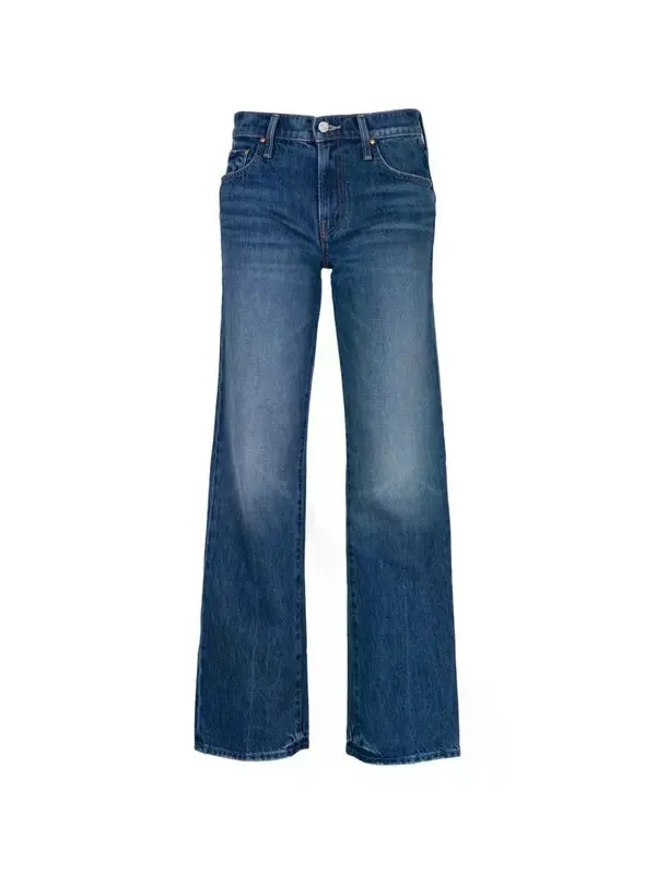 MOTHER The Mid Rise Rambler Skimp Jeans - Blue